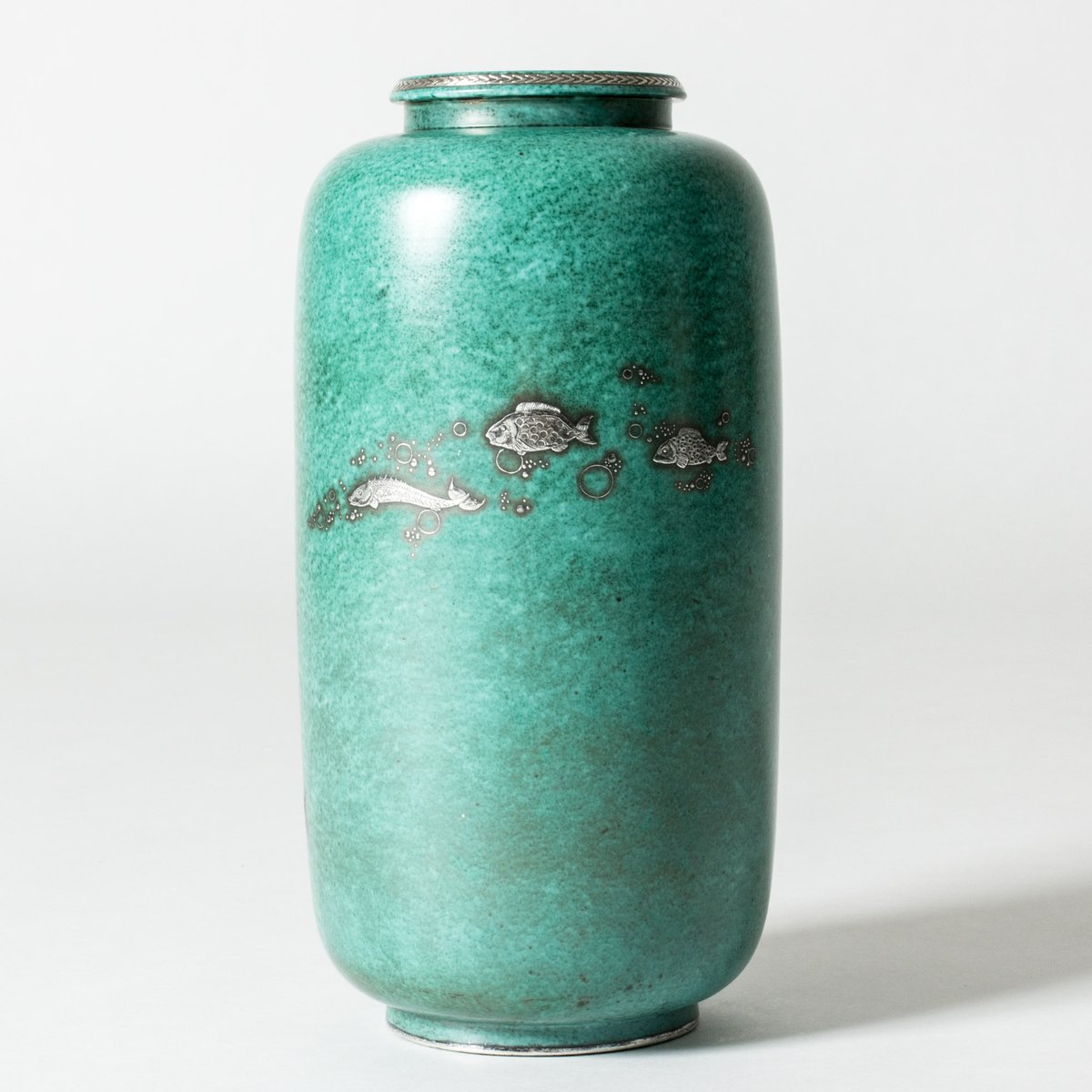 Argenta Vase by Wilhelm Kåge for Gustavsberg, 1940s for sale at Pamono