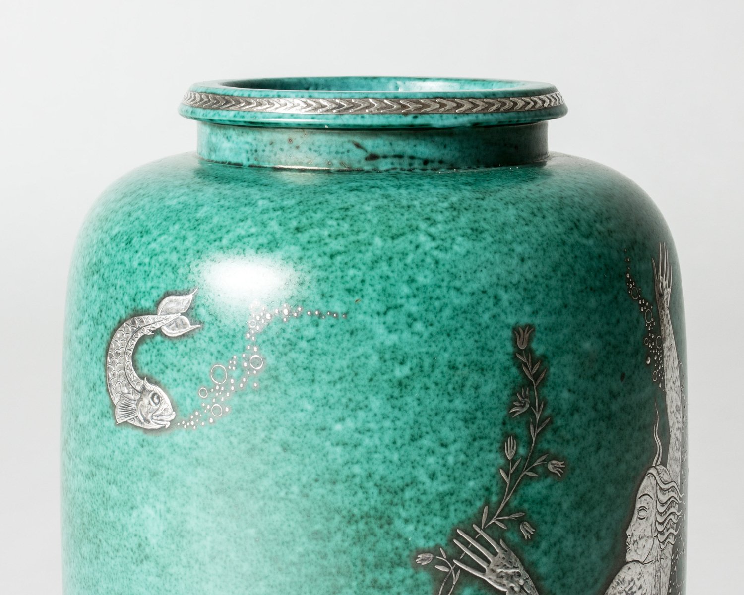 Argenta Vase by Wilhelm Kåge for Gustavsberg, 1940s for sale at Pamono