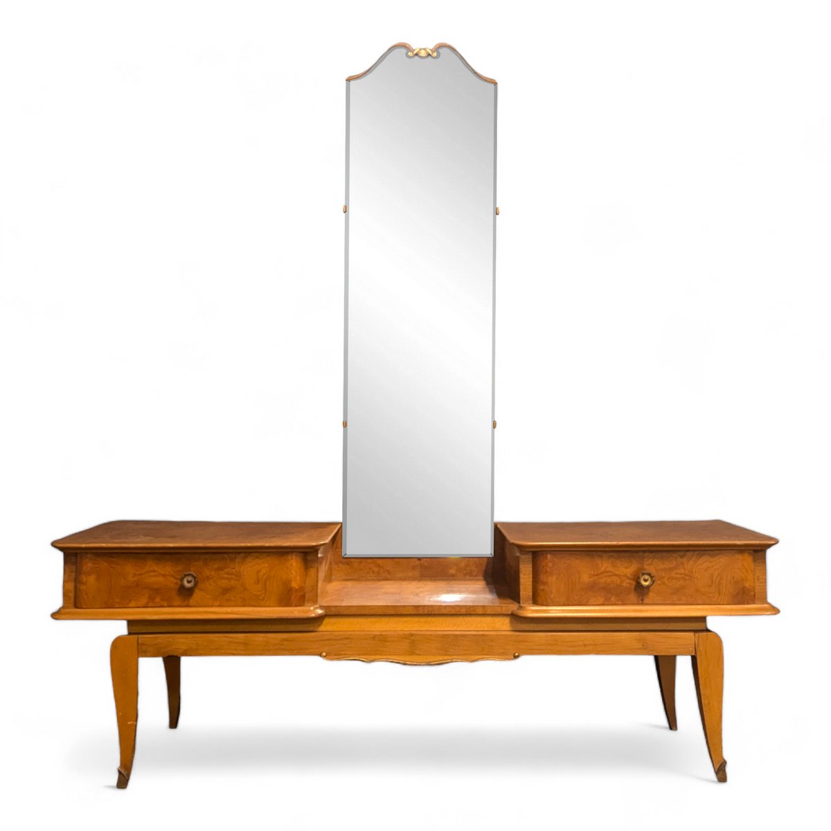 Neo-Classical Elm Dressing Table, 1940s for sale at Pamono