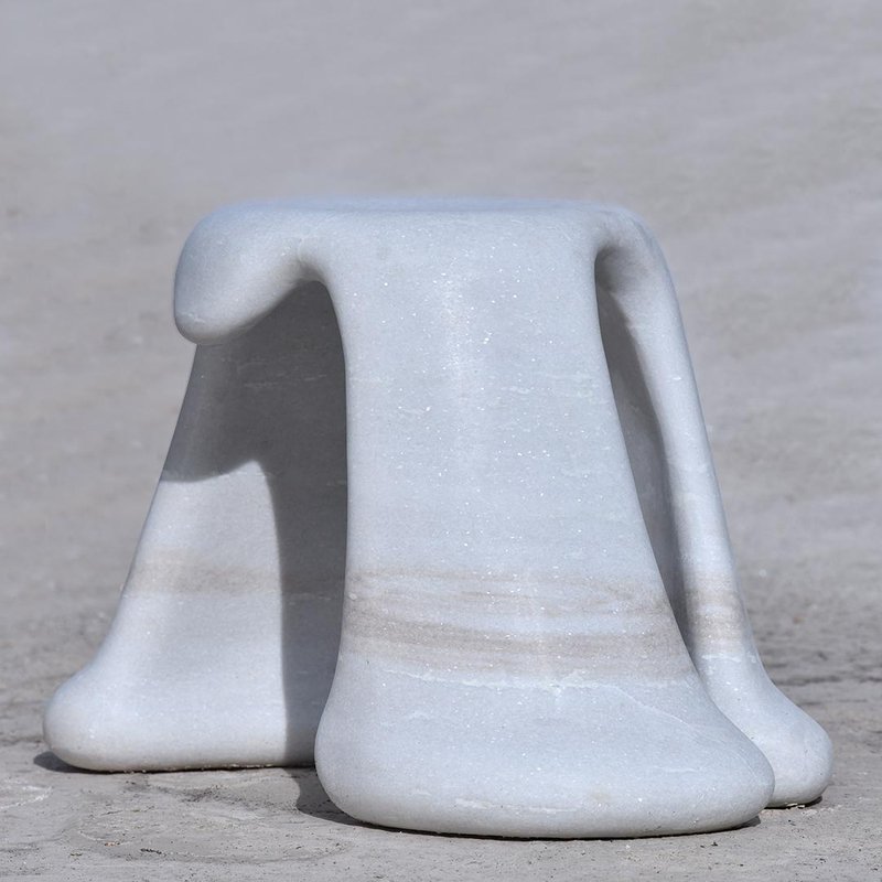 Oops Marble Stool By Jean Pascal Levy Trumet For Sale At Pamono