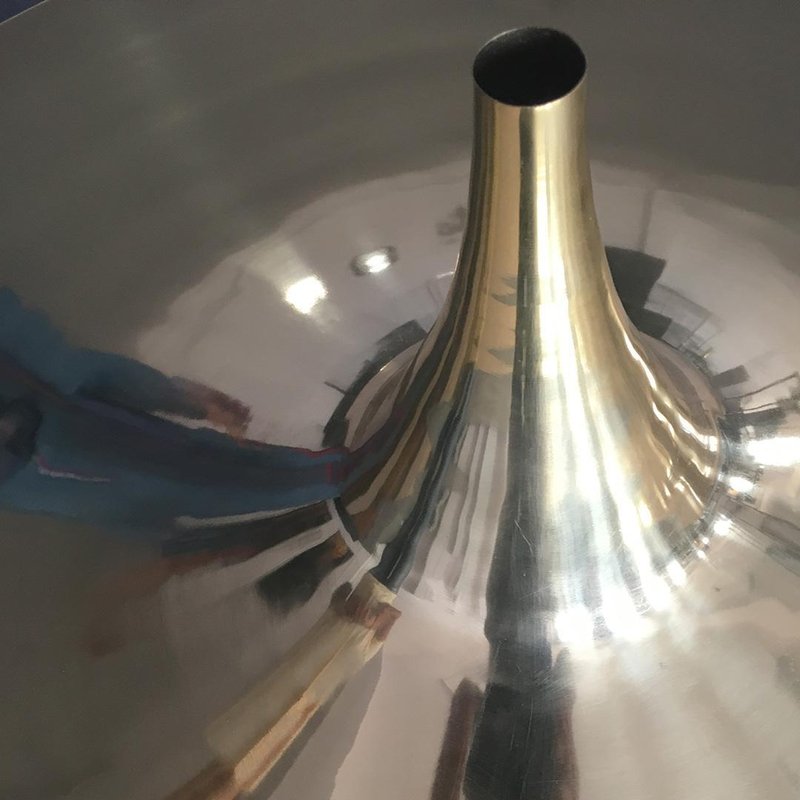 Ting Tong Medium Shiny Copper Ceiling Lamp by Jean Pascal Levy-Trumet ...