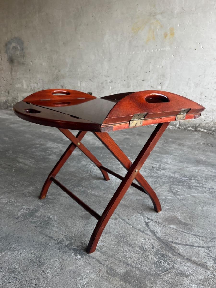 British Butler Boat Table on Trestles for sale at Pamono