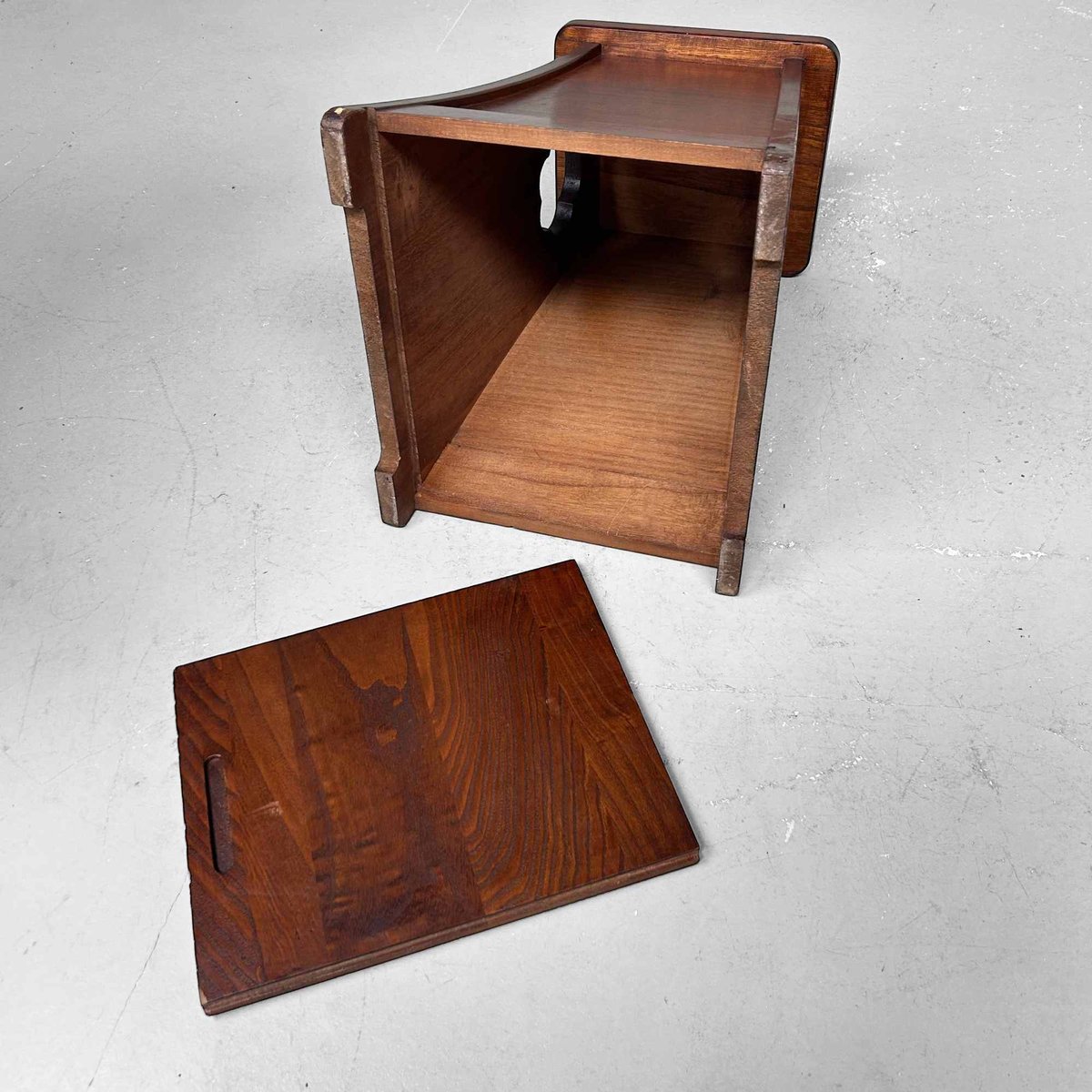 Early Shōwa Period Fumidai Wooden Step Stool, Japan, 1960s for sale at ...