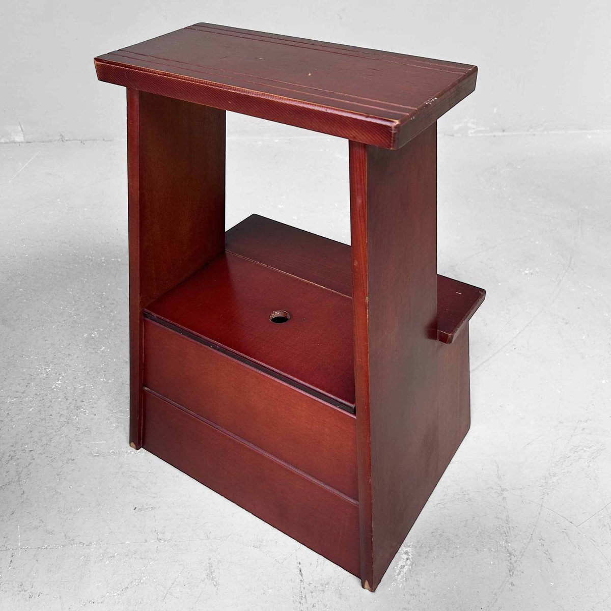 Japanese Wooden Step Stool, 1980s for sale at Pamono