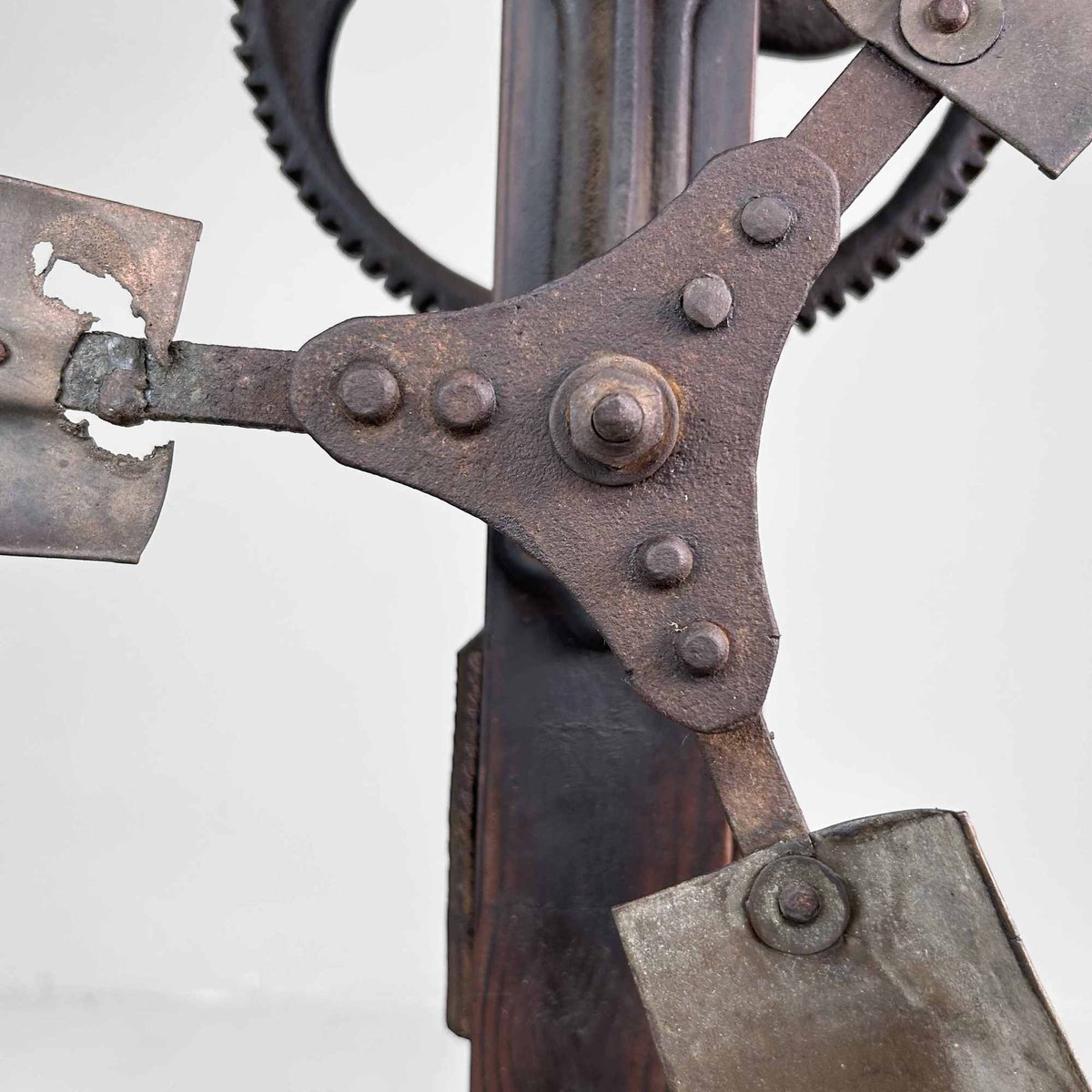 Antique Japanese Rice Windmill, 1890s for sale at Pamono