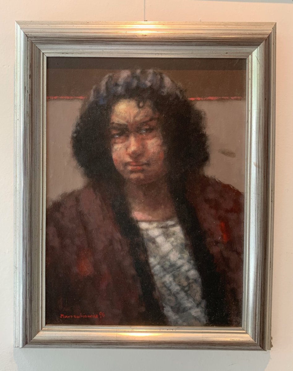 Adam Marczukiewicz, A Figure, Oil on Canvas, 1996 for sale at Pamono