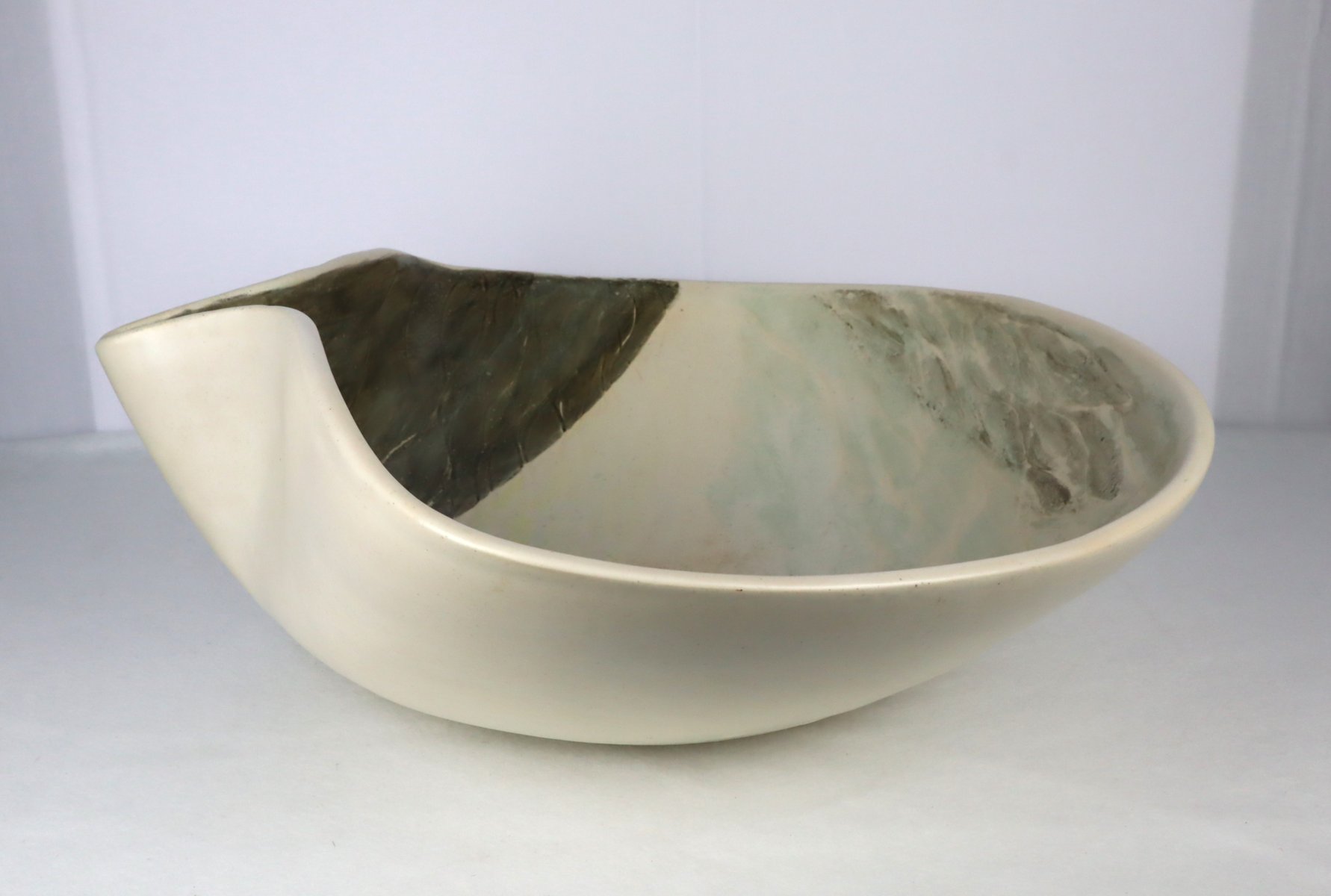 Very Large Ceramic Bowl by Mado Jolain, 1950s for sale at Pamono