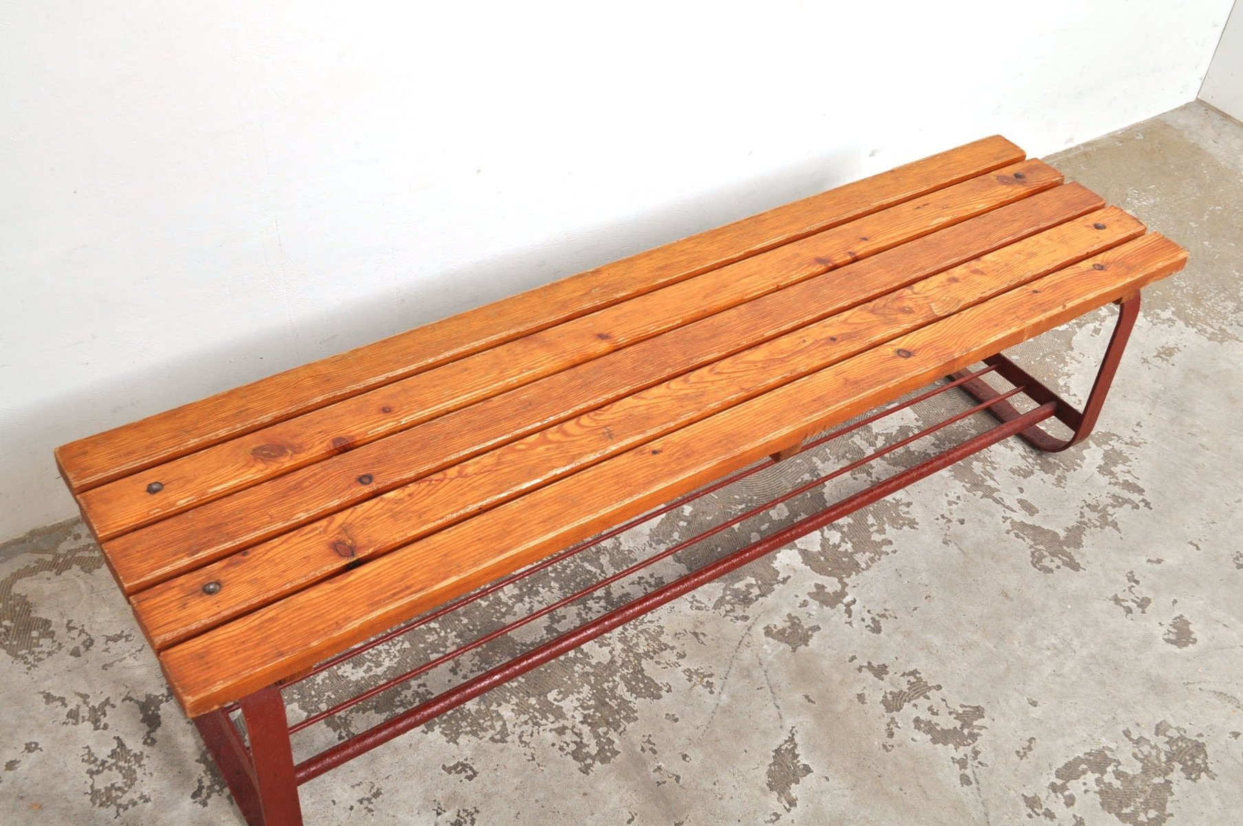 Vintage Dressing Room Bench, 1950s for sale at Pamono