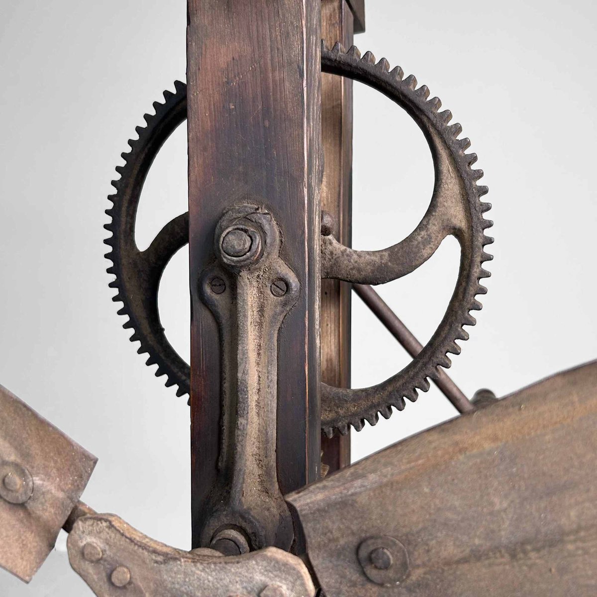 Antique Japanese Rice Windmill, 1890s for sale at Pamono