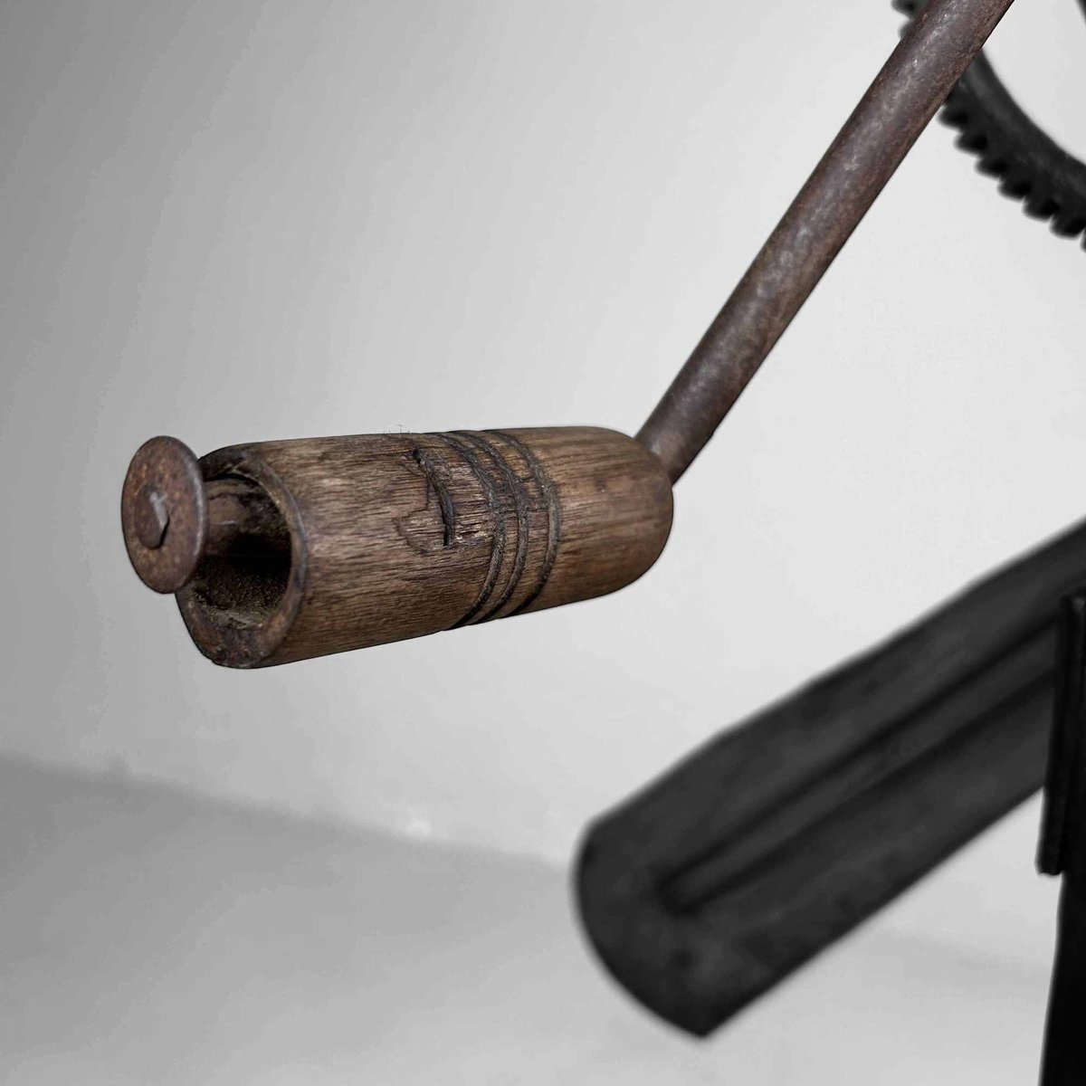 Antique Japanese Rice Windmill, 1890s for sale at Pamono