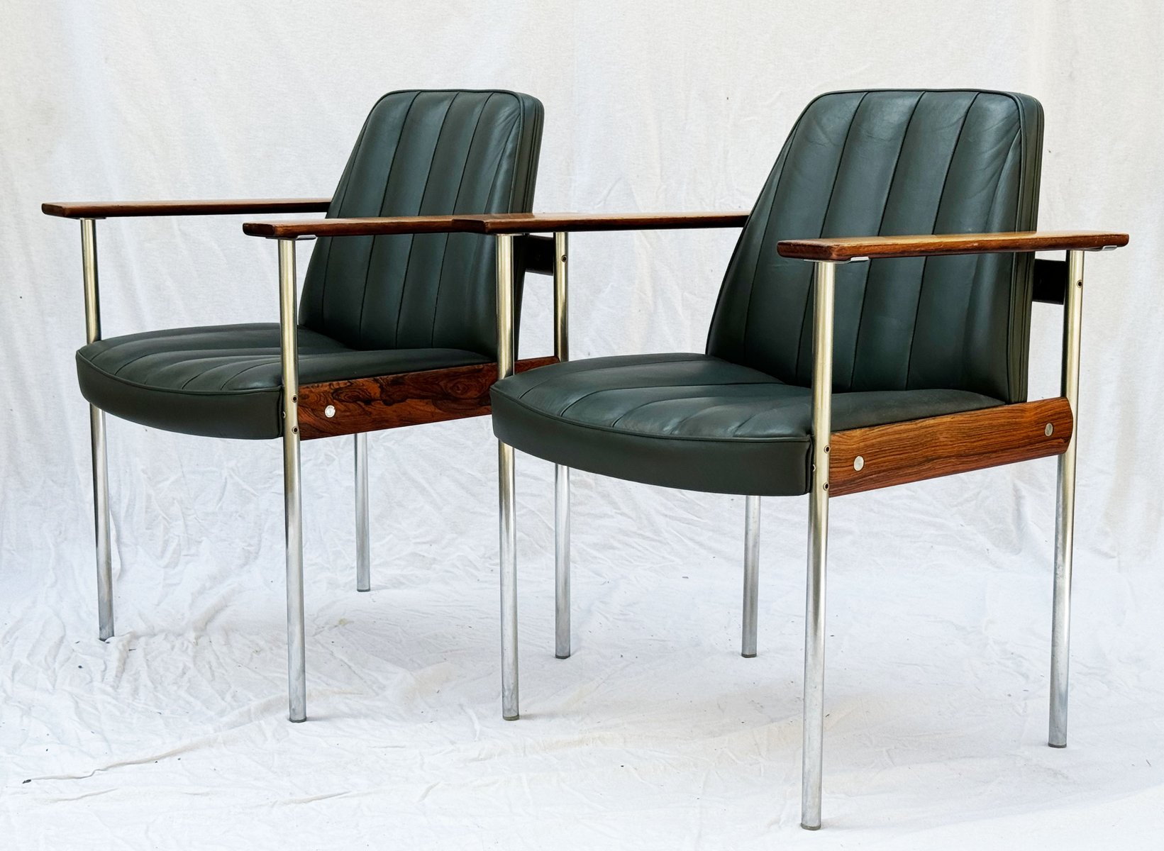Set of Vintage Armchair by Sven Ivar Dysthe for Dokka Mobler, 1962 for ...