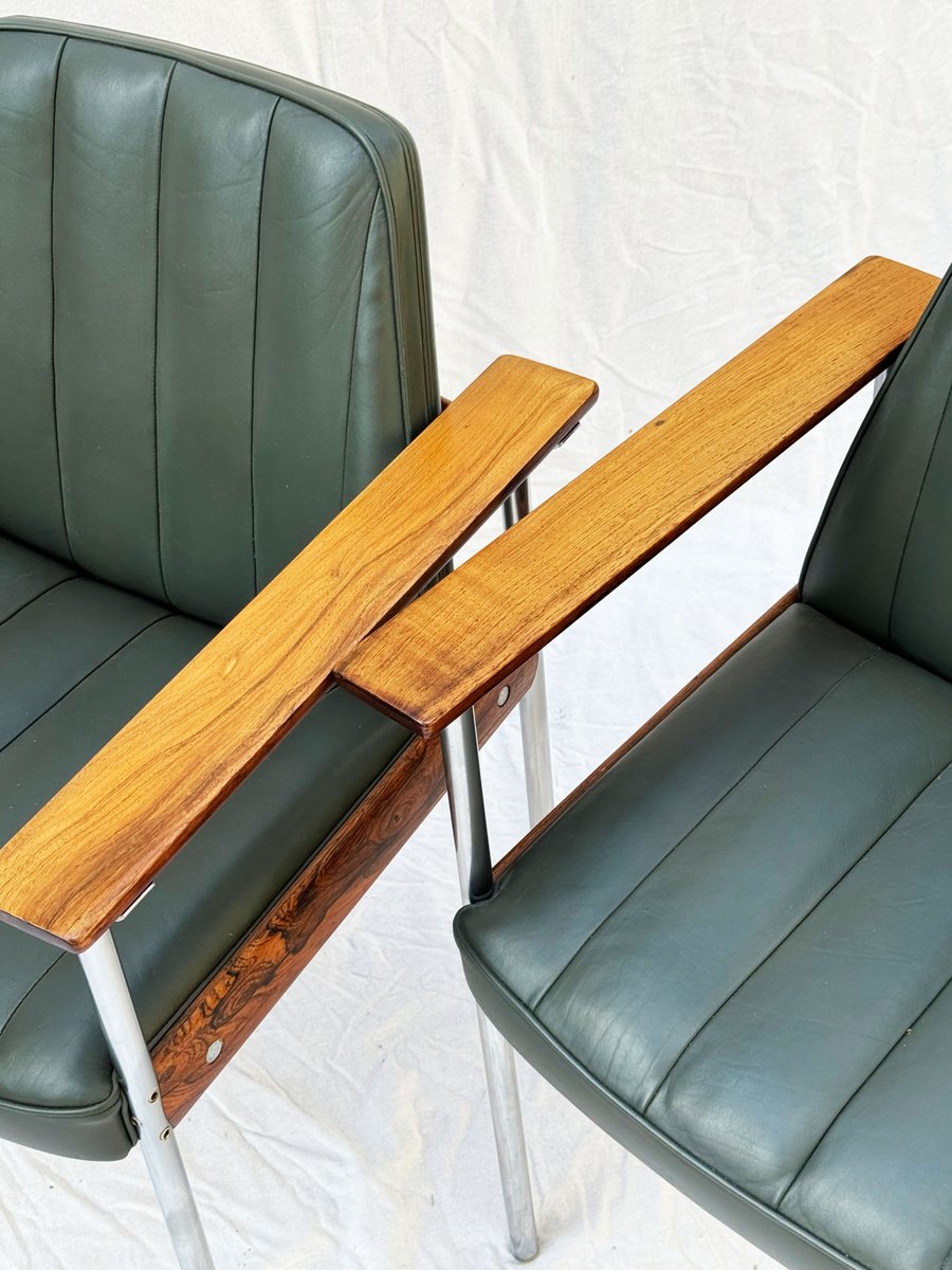 Set of Vintage Armchair by Sven Ivar Dysthe for Dokka Mobler, 1962 for ...