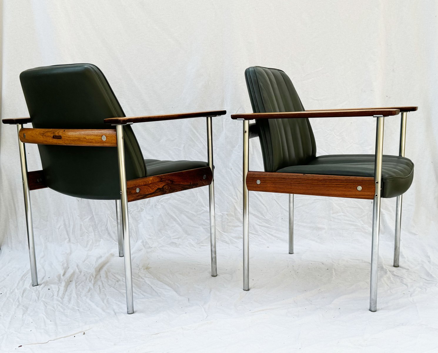 Set of Vintage Armchair by Sven Ivar Dysthe for Dokka Mobler, 1962 for ...