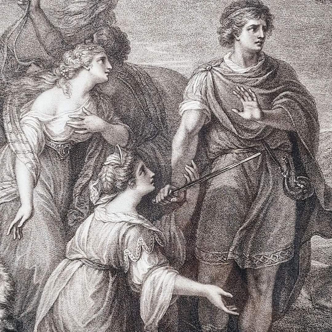 Francesco Bartolozzi, William Hamilton's Palamon and Arcite, Engraving ...