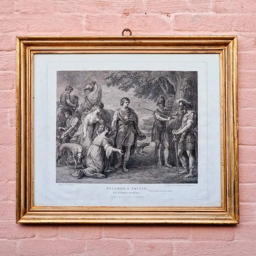 Francesco Bartolozzi, William Hamilton's Palamon and Arcite, Engraving ...