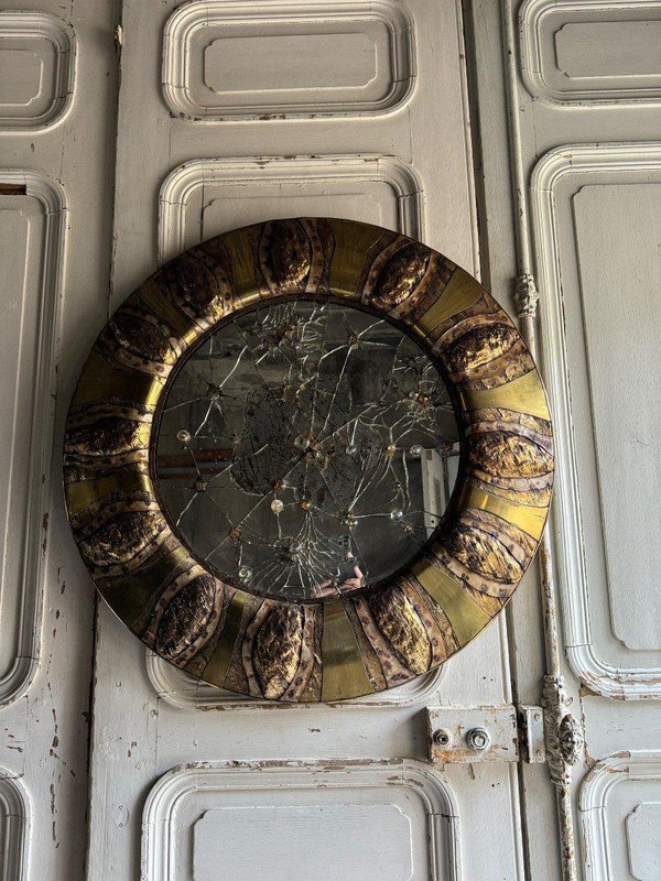 Constellation Mirror from Fitterman Paris, 1970 for sale at Pamono