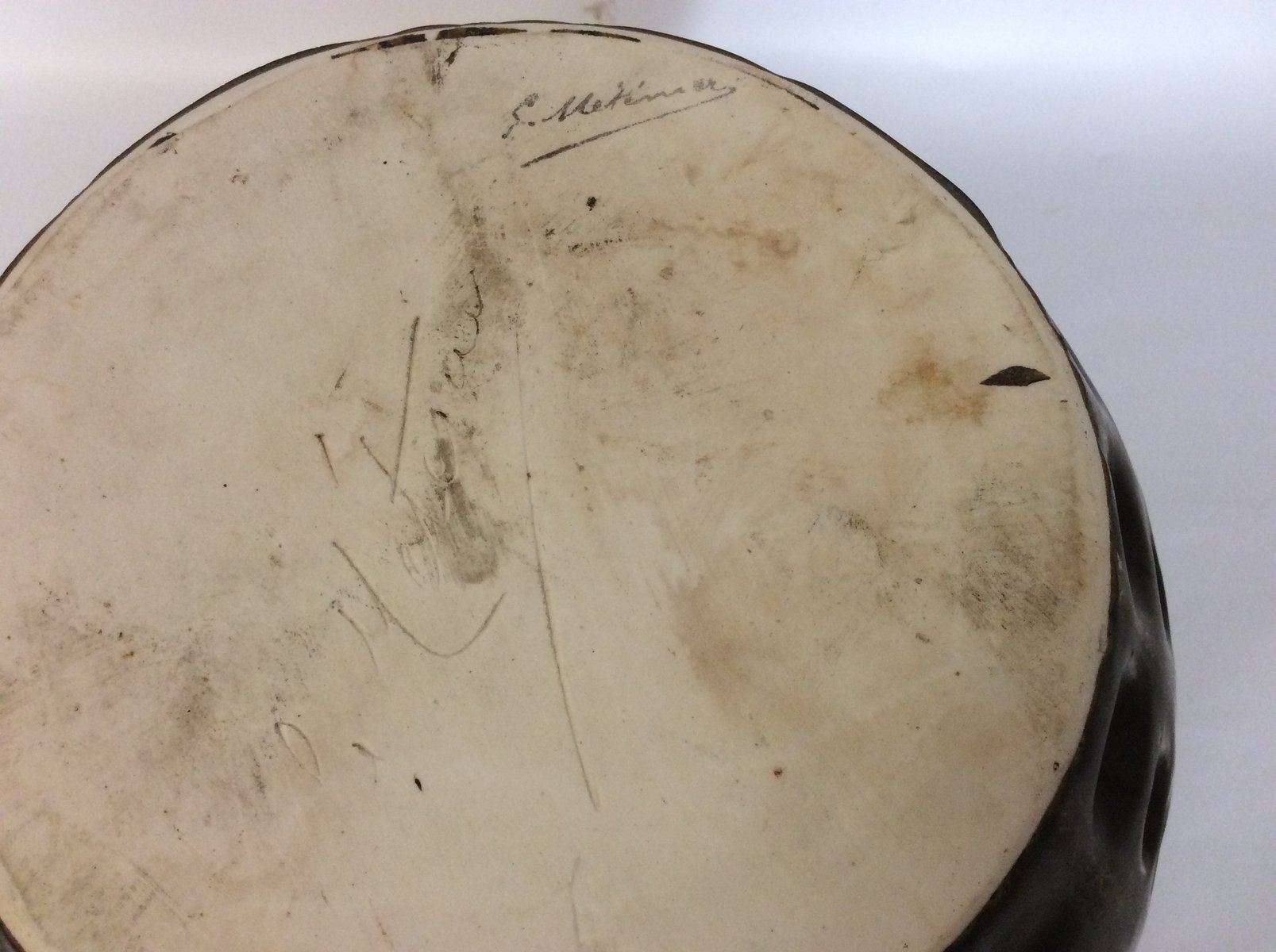 Art Deco Ceramic Vase by Gilbert Metenier, 1930s for sale at Pamono