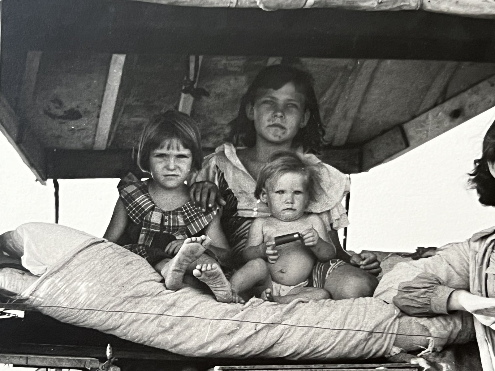 Dorothea Lange, Migrant Family, Dallas, Texas, 1970, Photograph for ...