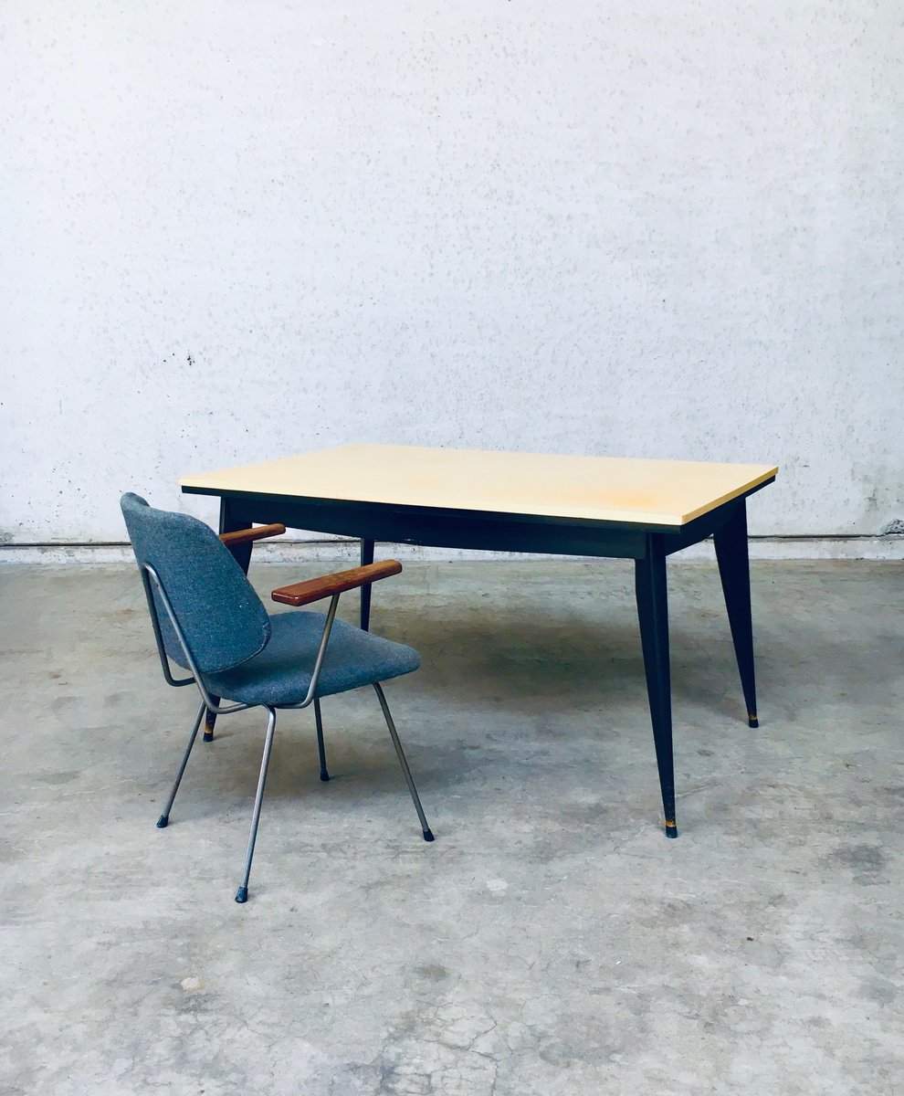 Space Age Extendable Dining Table, 1950s for sale at Pamono