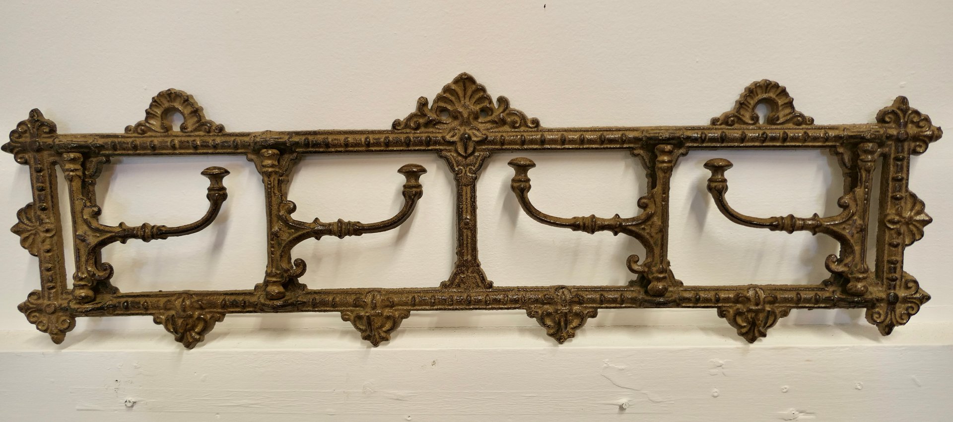 French Folding Coat Hook Rack, 1930s for sale at Pamono
