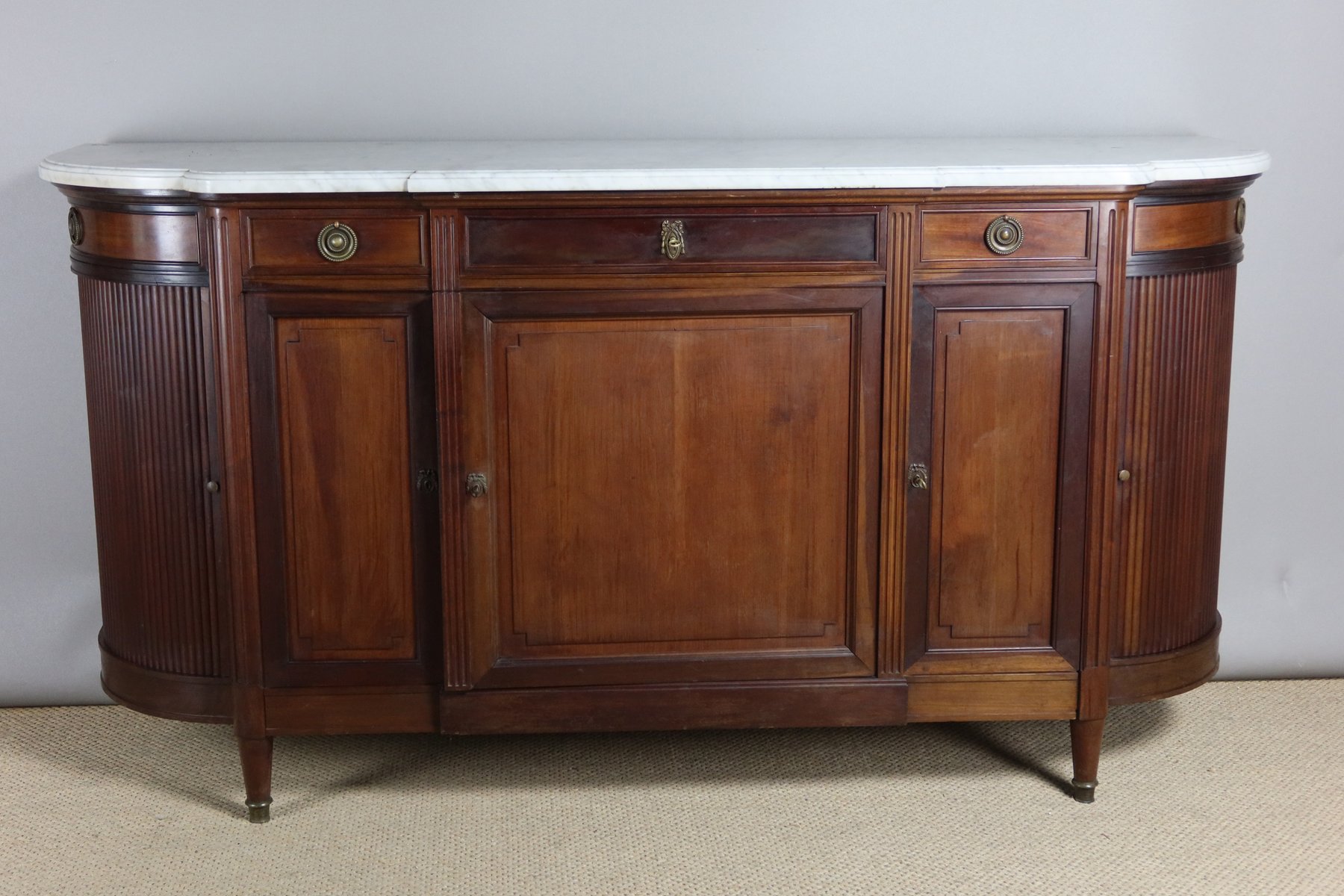 Louis XVI Mahogany Sideboard for sale at Pamono