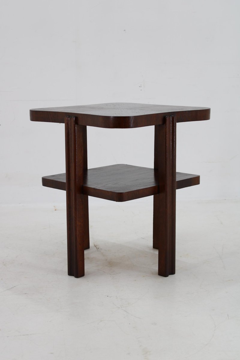 Art Deco Coffee Table, Czechoslovakia, 1940s for sale at Pamono