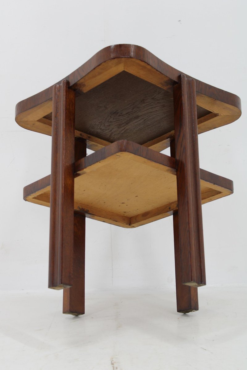 Art Deco Coffee Table, Czechoslovakia, 1940s for sale at Pamono