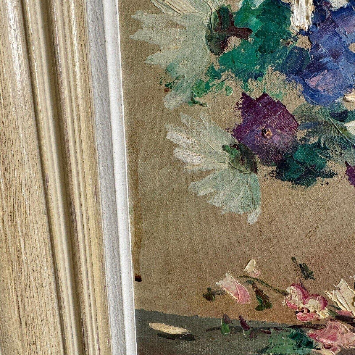 Simone Lalanne Bascle, Still Life, Mid 20th Century, Oil on Canvas for ...