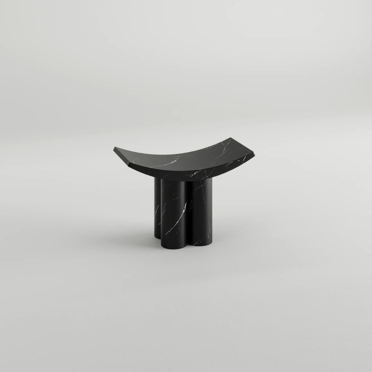 Marble Zen Bench in Black by Ziba Homes for sale at Pamono