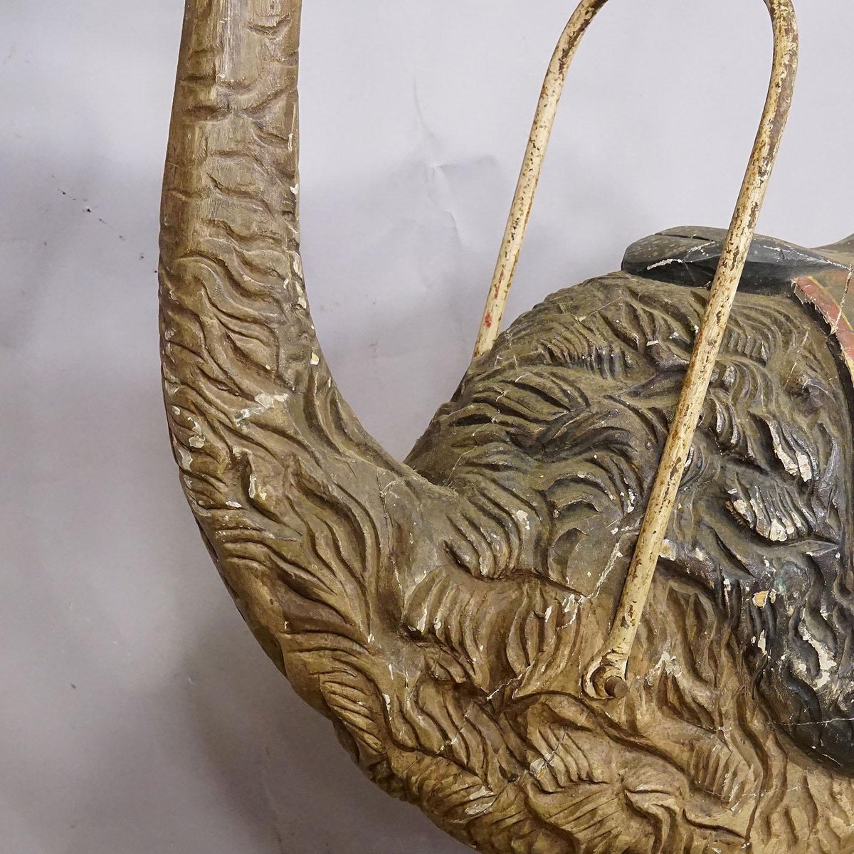 Children Carousel Ostrich, Germany, 1890s for sale at Pamono