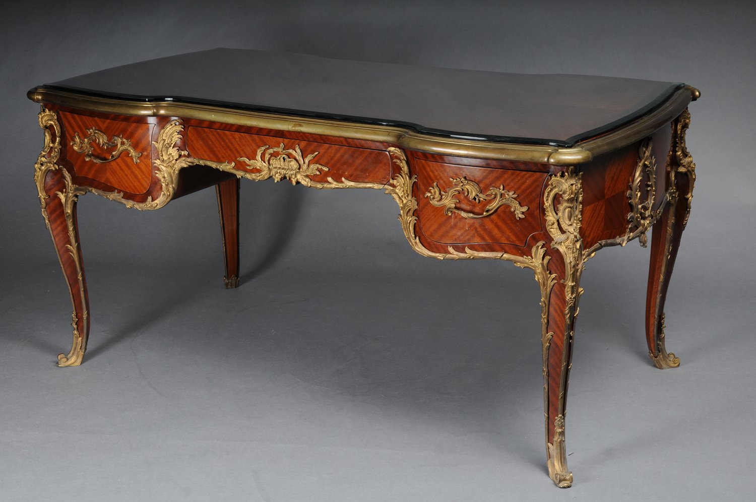 Französischer Louis Xv Style Bureau Plat im Stil von Francois Linke ...