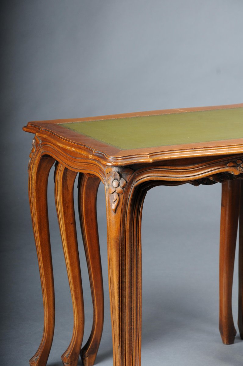 Rococo Side Tables, England, Set of 3 for sale at Pamono