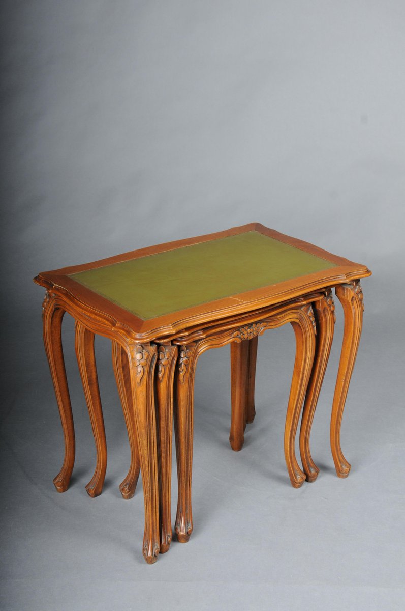 Rococo Side Tables, England, Set of 3 for sale at Pamono