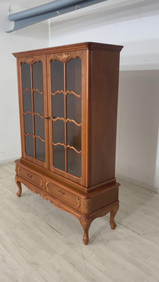 Chippendale Showcase Cabinet for sale at Pamono