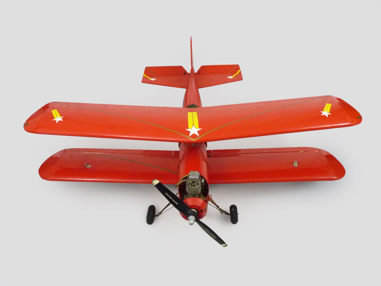Large Model of D-Egue Biplane Aircraft, 1970s for sale at Pamono