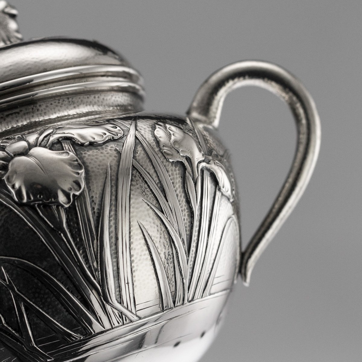 Antique Japanese Solid Silver Tea and Coffee Set by Samurai Shokai ...