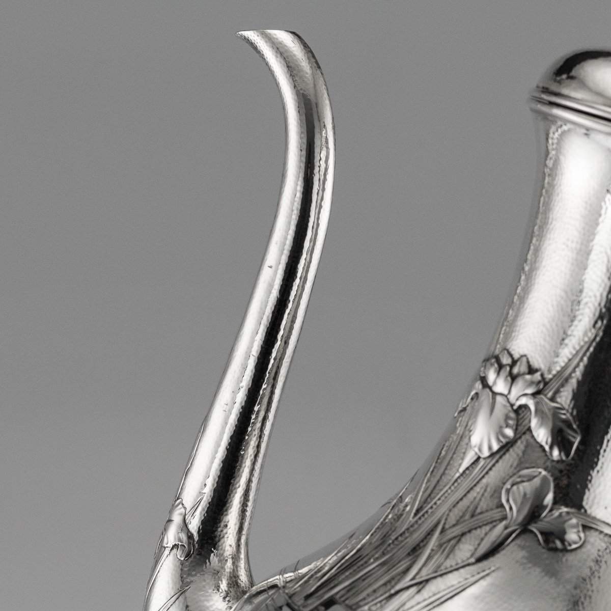 Antique Japanese Solid Silver Tea and Coffee Set by Samurai Shokai ...