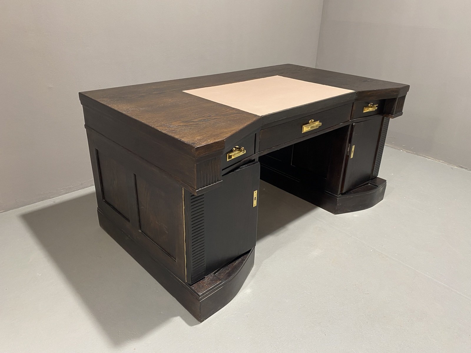 Early 20th Century Viennese Secession Oak Writing Desk, 1920s for sale ...
