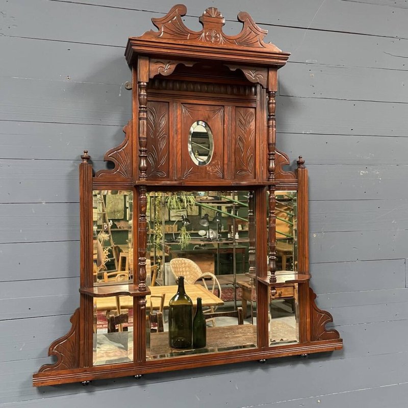 Antique Hallway or Hall Mirror for sale at Pamono