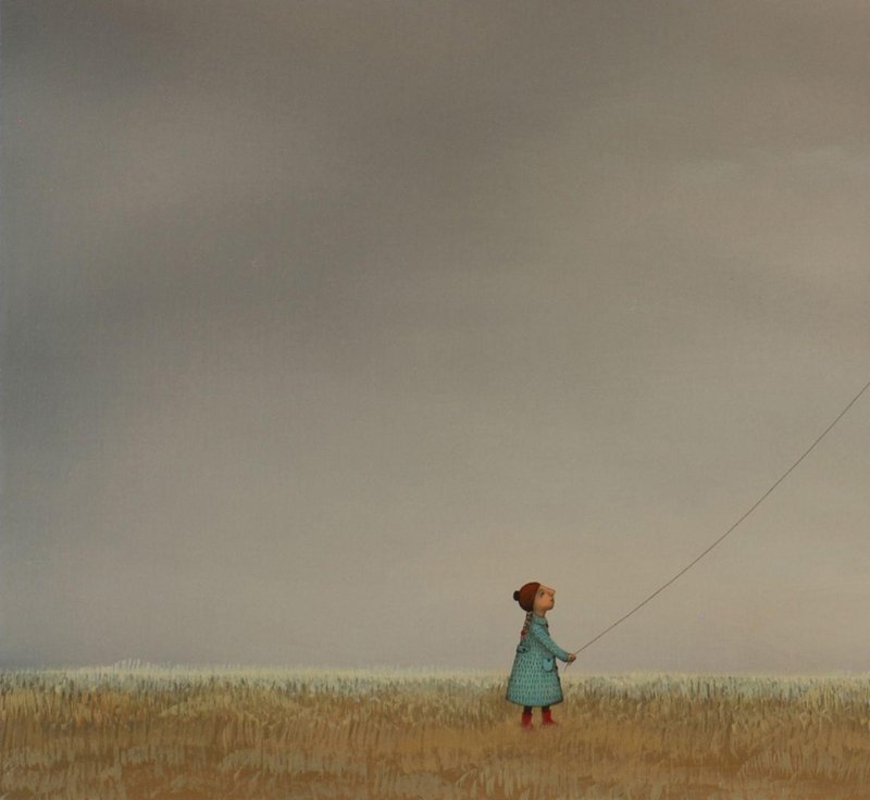 Zane Luse, Waiting for Spring, 2022, Oil on Canvas for sale at Pamono