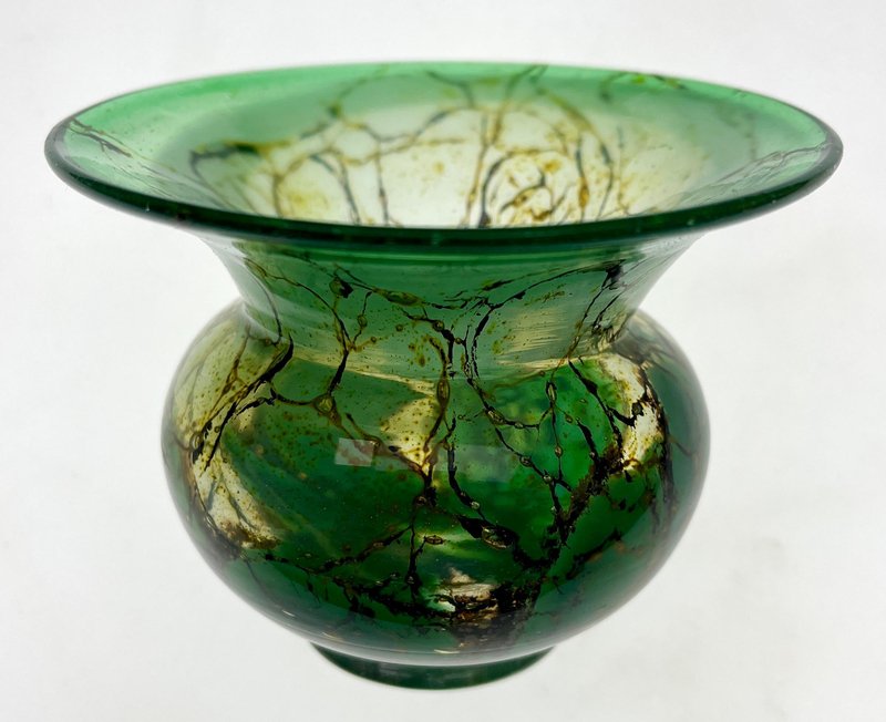 Ikora Art Glass Vase by Karl Wiedmann for WMF, 1930s for sale at Pamono