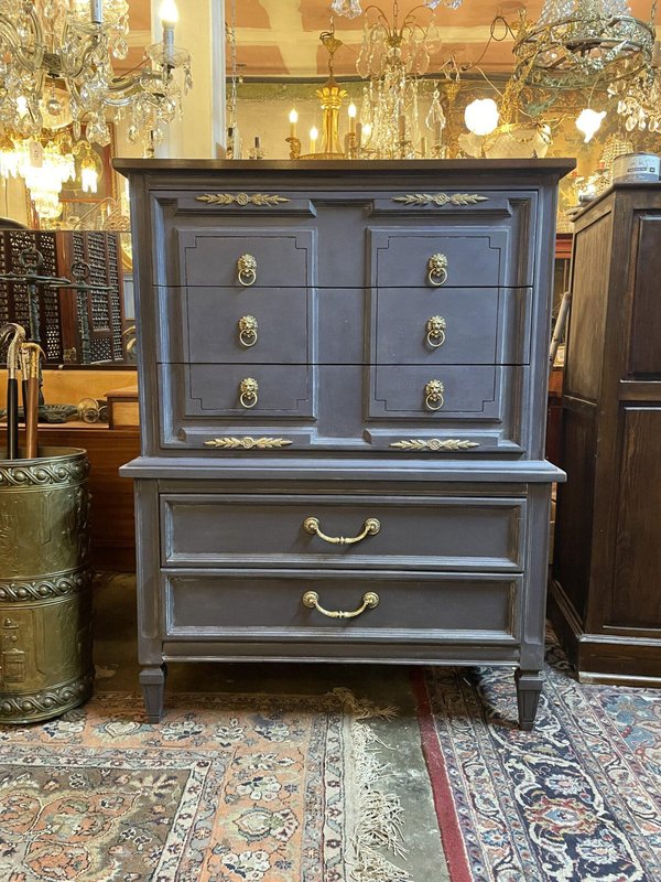 Vintage Distressed Chest on Chest for sale at Pamono