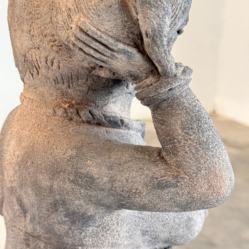 Antique Majapahit Terracotta Handmaiden Figure, 1500 for sale at Pamono