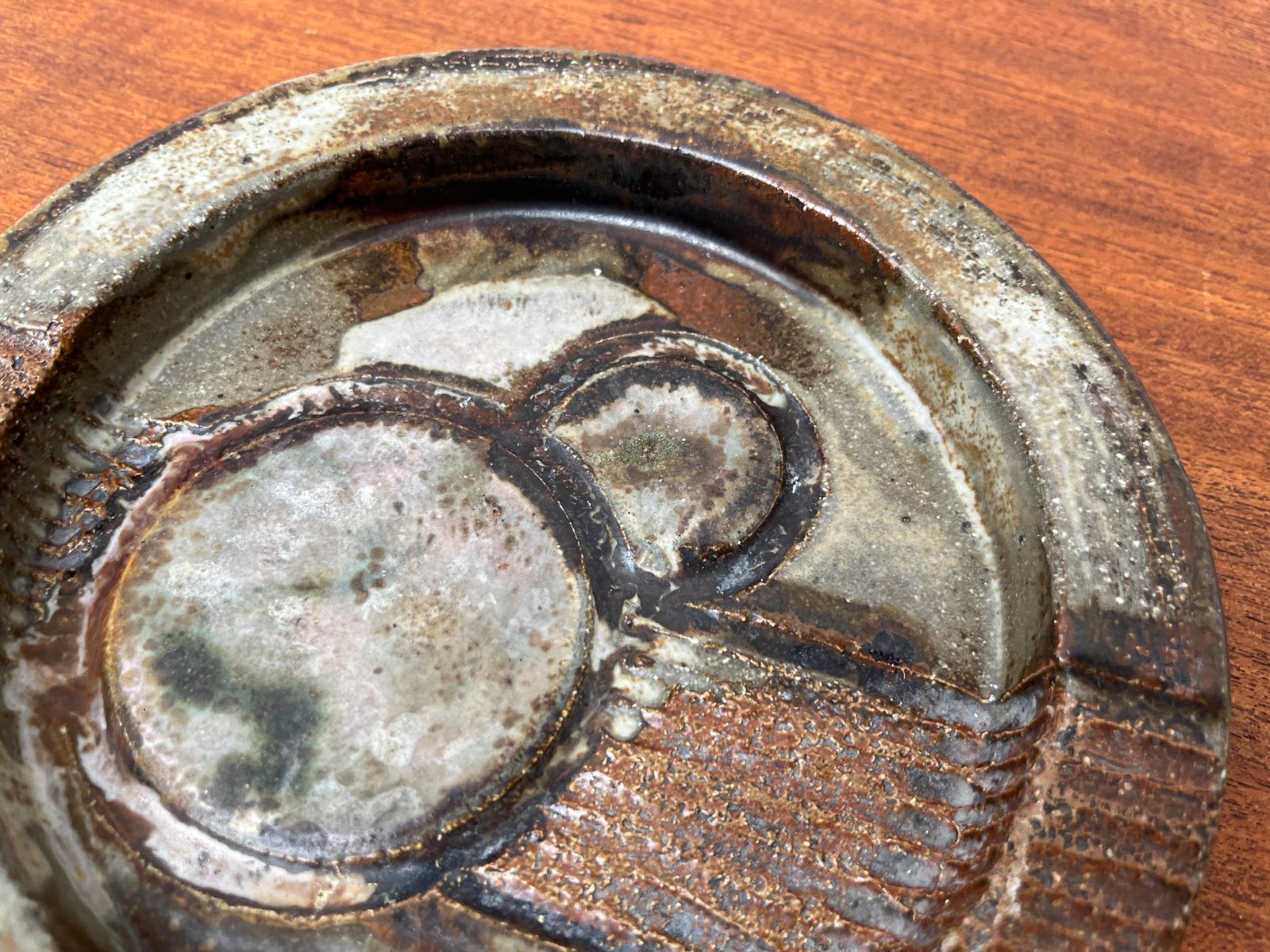 Mid-Century Danish Studio Pottery Bowl by Aksel Larsen for Axella ...