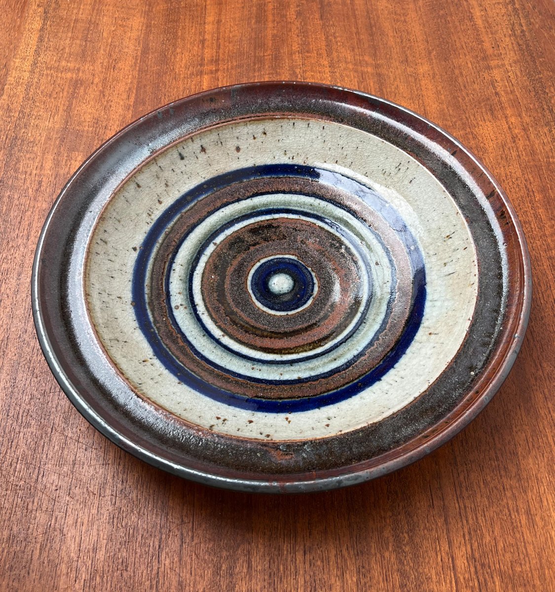 Mid-Century Large Danish Studio Pottery Bowl by Helle Allpass, Danmark ...