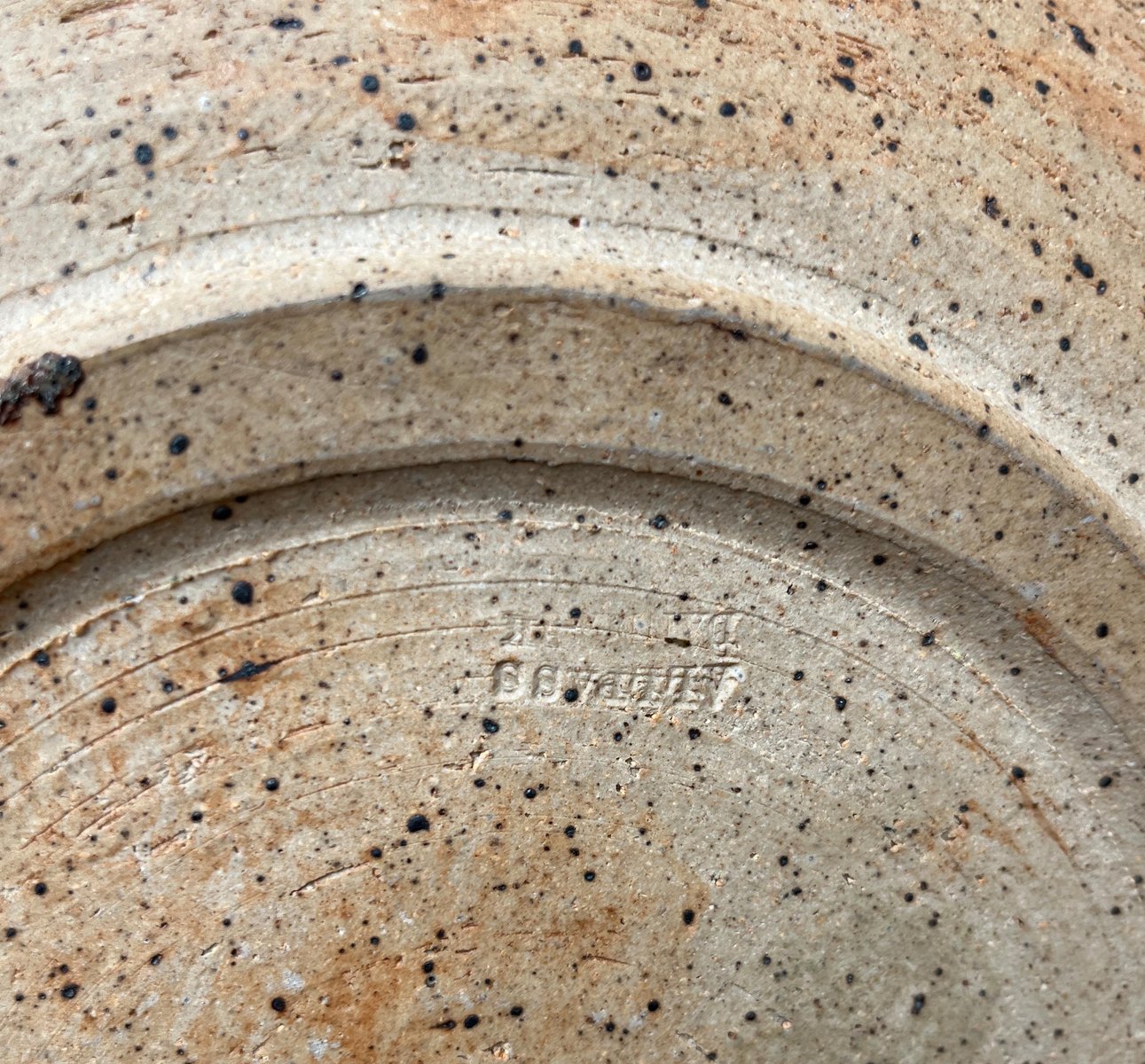 Mid-Century Large Danish Studio Pottery Bowl by Helle Allpass, Danmark ...