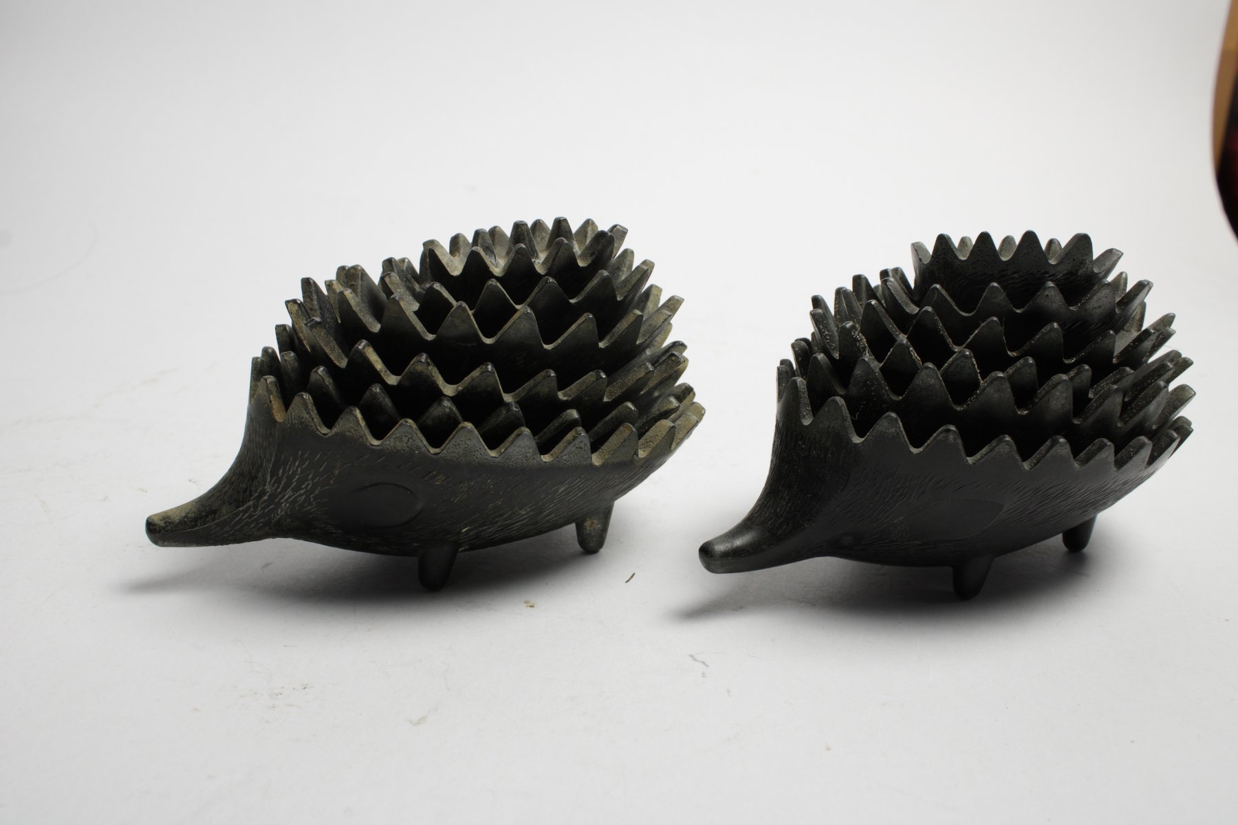 Vintage Hedgehog Figures Bowls by Walter Bosse, Set of 2 for sale at Pamono