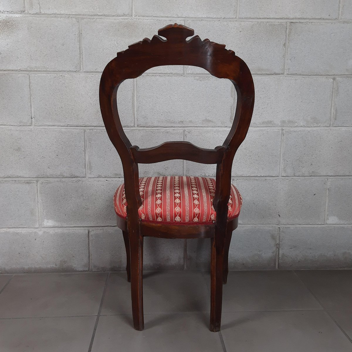 Antique Italian Wooden Chairs, 1900s, Set of 4 for sale at Pamono