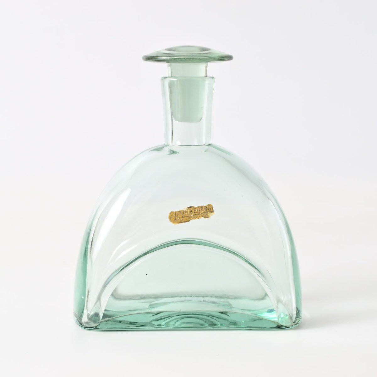 Art Deco Glass Decanter by Harald Notini for Pukeberg, 1930s for sale ...