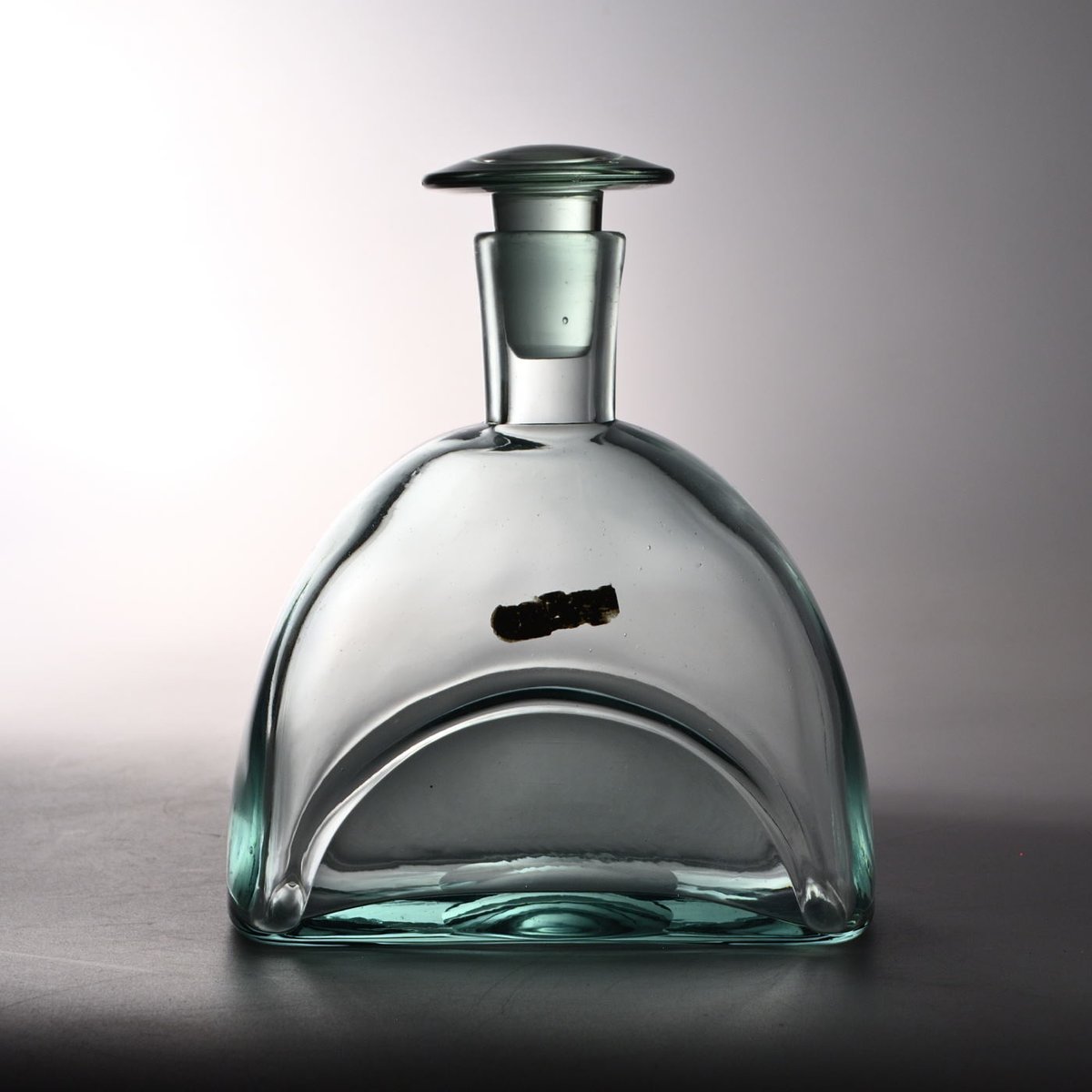 Art Deco Glass Decanter by Harald Notini for Pukeberg, 1930s for sale ...